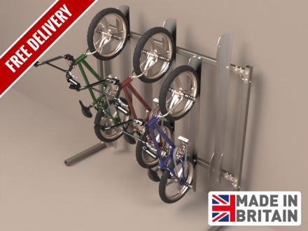 Vertical Bike Rack - CYCLERAX.co.uk